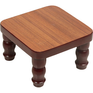 Buy Gokul Square Mukkali Chowki Mini Pooja Stool Online 799 from ShopClues