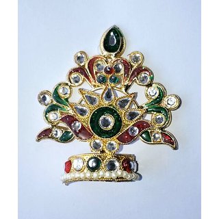 Buy Mukut For Shringar Of God / Mukut For Laddu Gopal / Mukut For Bal ...