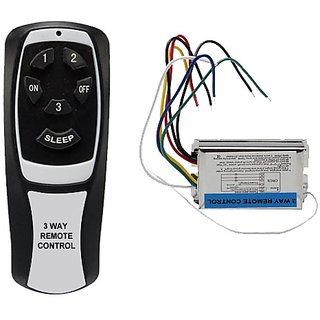 Buy ECOSLED 3 WAY Wireless Remote Control Switch For Fans And Light ...