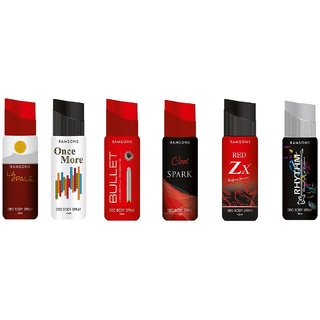 Buy Ramsons Deo Rhythm Black Cool Spark Red Zx Bullet La Opale And Once ...