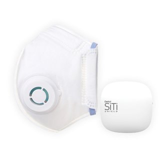 Buy Dettol SiTi Shield Micro Fan with N95 Anti Pollution Smart Mask ...