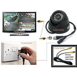Buy CCTV Dome DVR Camera TV-Out SD-Card Night Vision, Remote Control ...