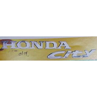Buy HONDA CITY OLD CAR MONOGRAM /LOGO/EMBLEM chrome emblem monograM ...