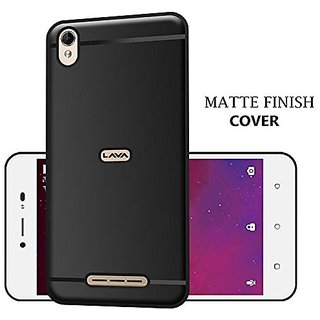Buy Lava Z90 Back Cover For Complete Protection Of Phone (Black) Online ...