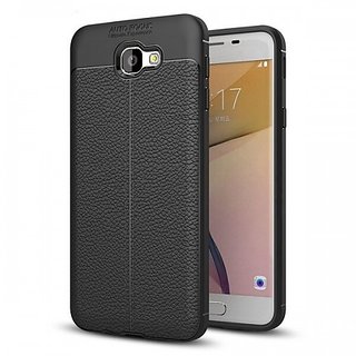 Buy Samsung J7 Prime Black Auto Focus Soft Silicon Flexible Back Cover ...