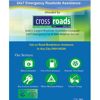 Cross Roads Combo Roadside Assistance Package @ 1499 INR - Buy Now