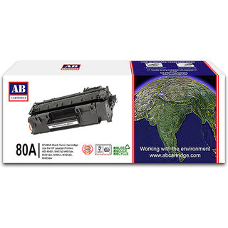 Buy AB 80A Black Toner Cartridge / HP 80A Black Toner Compatible Online ...