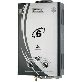 Padmini Inox 6LTR Gas Water Heater , Geysers