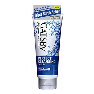 Gatsby Face Wash Perfect Cleansing Scrub - 120 ml