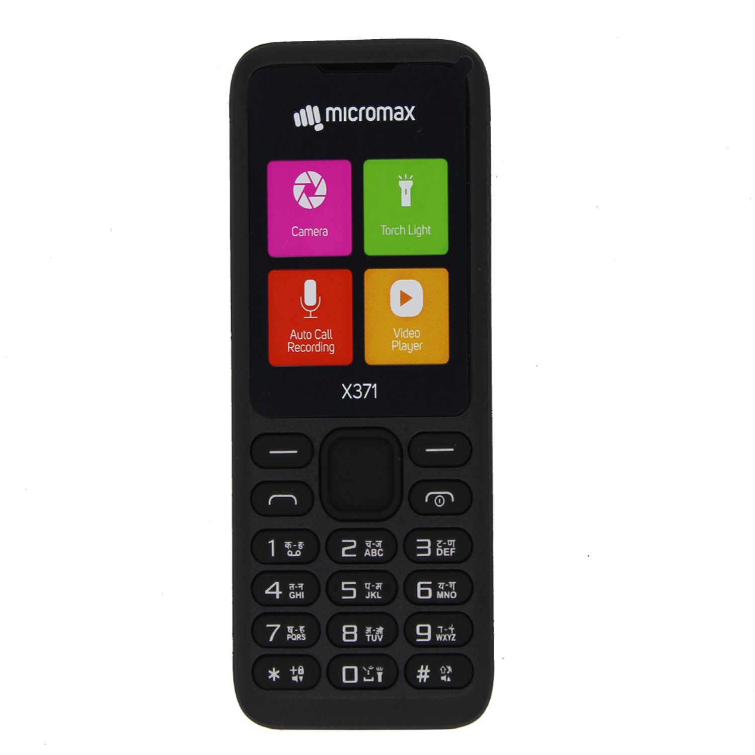 Buy Micromax X371 Dual Sim Mobile With 800 mAh Battery/Camera/Torch/FM ...
