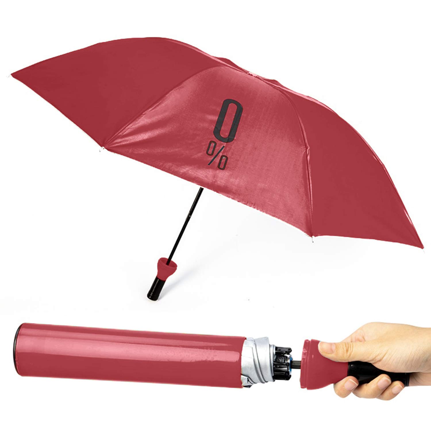 Buy Caviors Stylish Umbrella 3 Folding Plastic Wine Bottle Deco ...