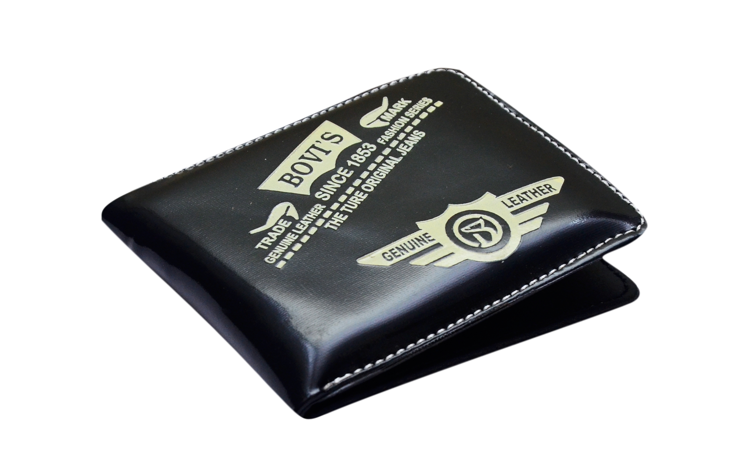 Buy BOVIS Black PU Stylish Wallet For Mens (BOV-A1) Online @ ₹147 from ...