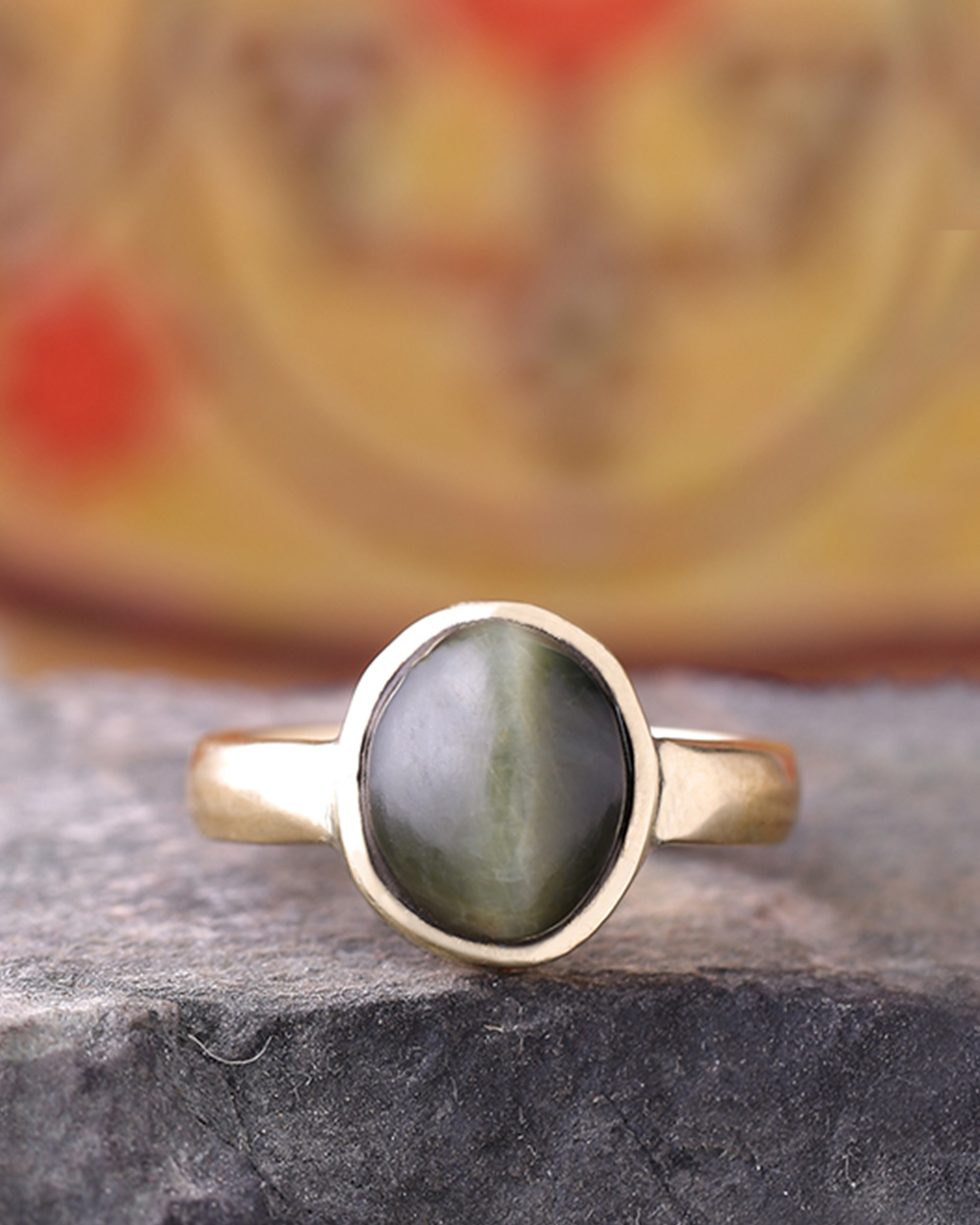 Buy Dare by Voylla Cat's Eye (Lehsunia) 7.25 Ratti Ashtadhatu Rashi ...