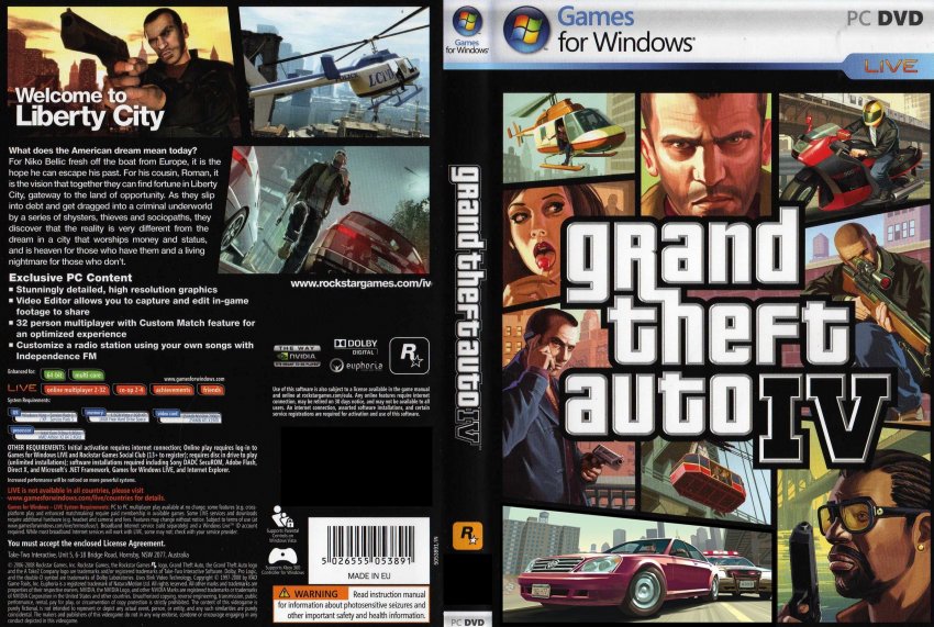 Buy JBD GTA IV Rockstar PC Game Offline Online @ ₹240 from ShopClues