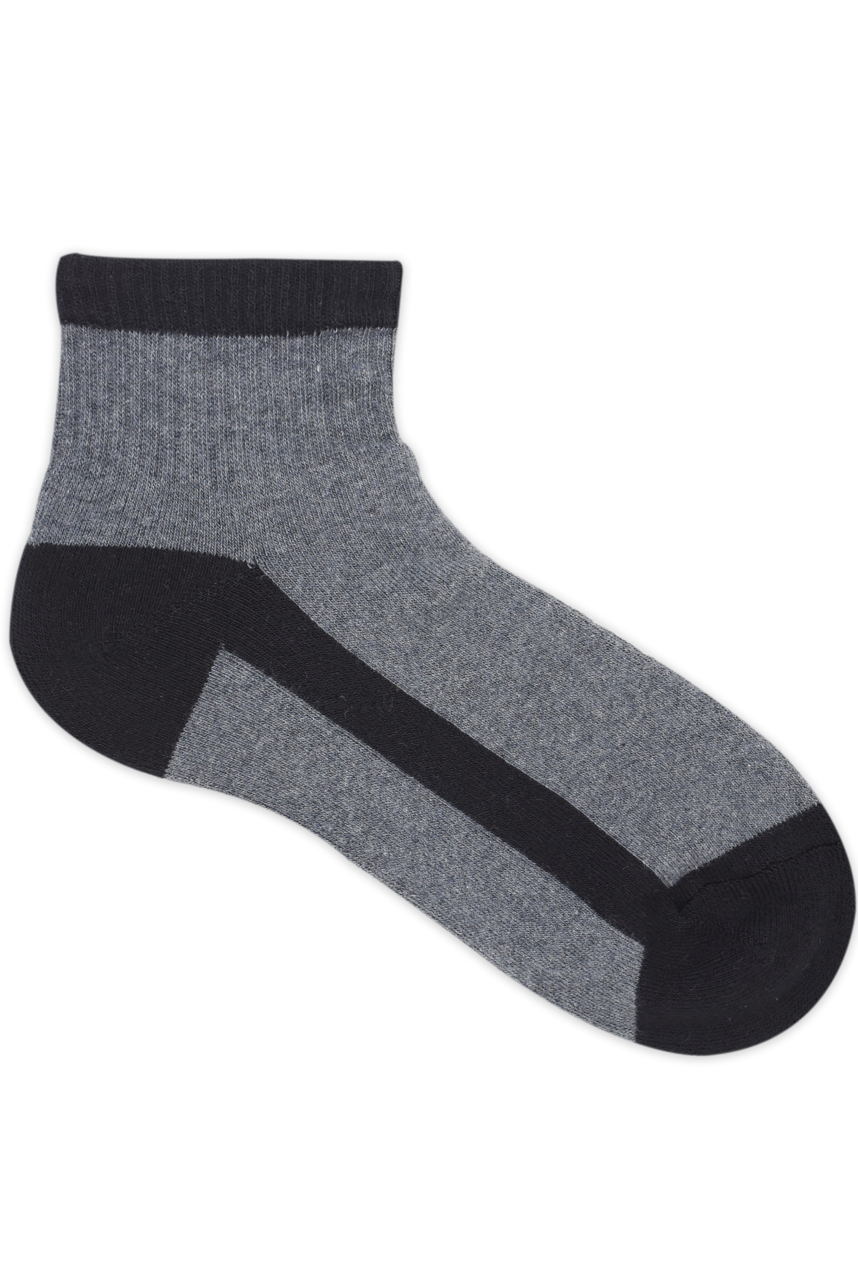 Buy Balenzia Men Cushioned High Ankle Socks For Sports Dark Grey Light Greyblack Pack Of 3