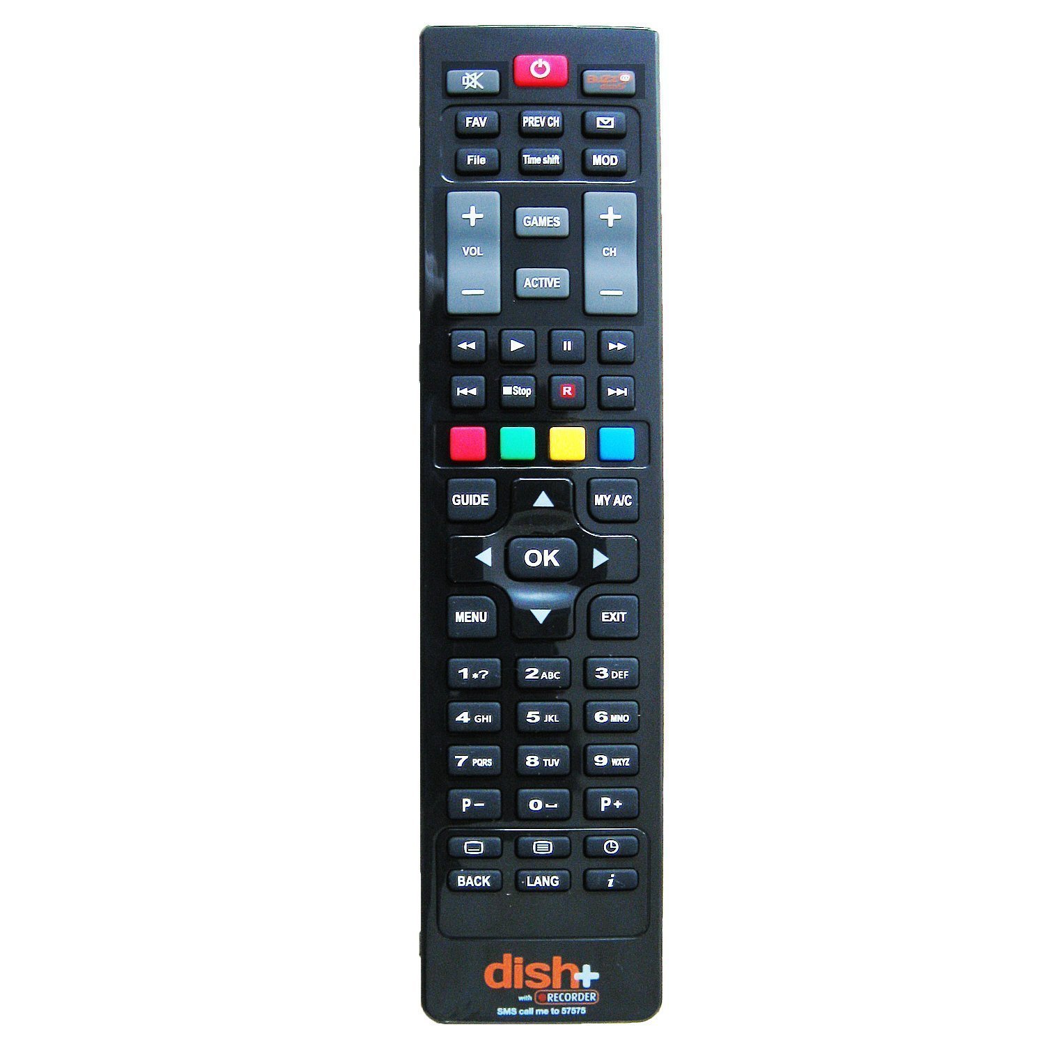 Buy dish tv dish plus hd remote control remote controller Online - Get ...