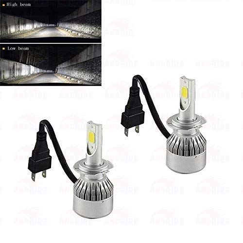 Buy AllXPert C6 H7 LED Headlight Conversion Kit 36W Car Headlight Bulbs 3800LM 6000K Super ...
