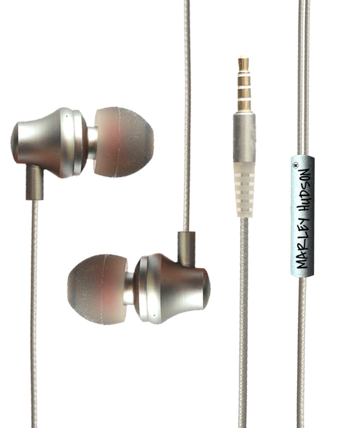 Buy Marley Hudson Metal Super Bass Wired Sports, in Ear Earphones ...