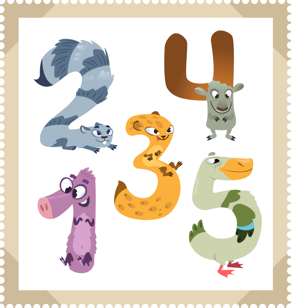 Buy numbers chart Alphabets and numbers wall sticker paper poster ...