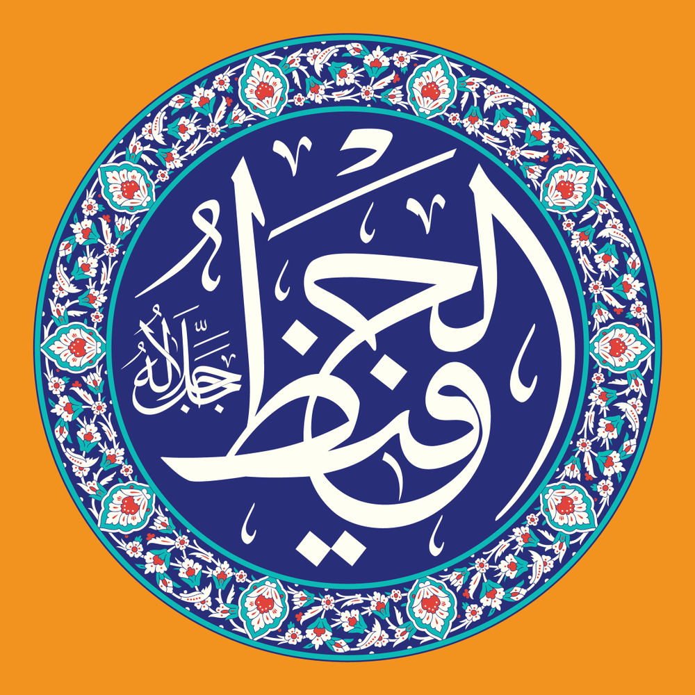 Buy Al-Hafidh |islamic poster| |Sticker Paper Poster, 12x18 Inch Online ...