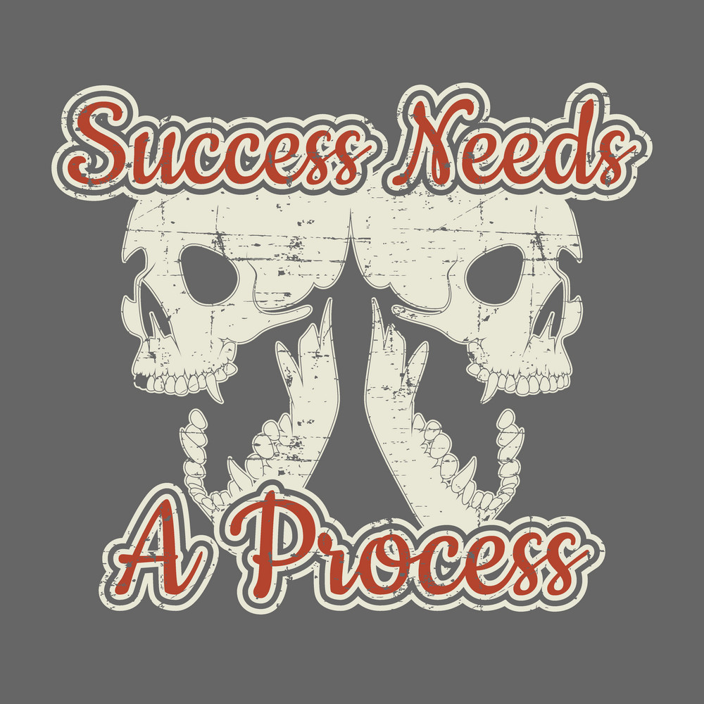 Buy success needs a process newAll Time Posters| |Sticker Paper Poster ...