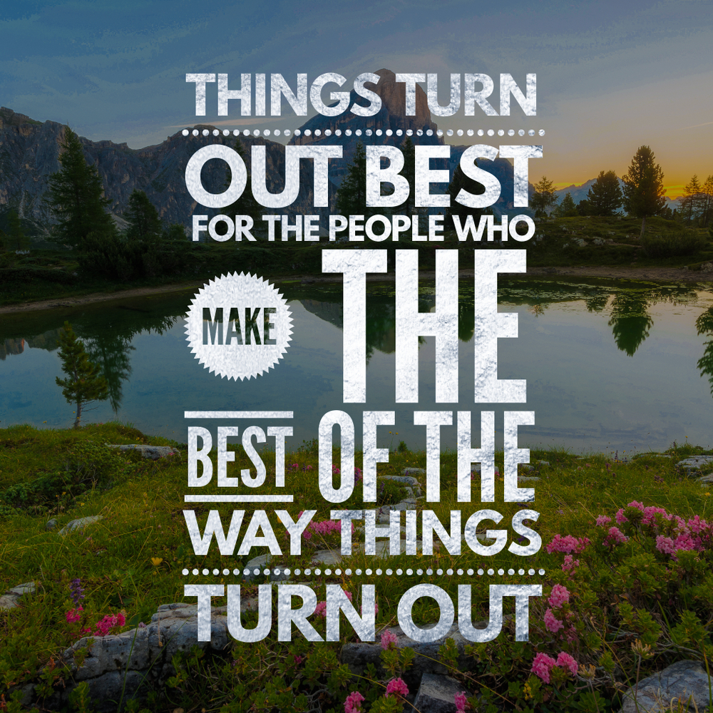 Buy things turn outAll Time Posters| |Sticker Paper Poster, 12x18 Inch ...