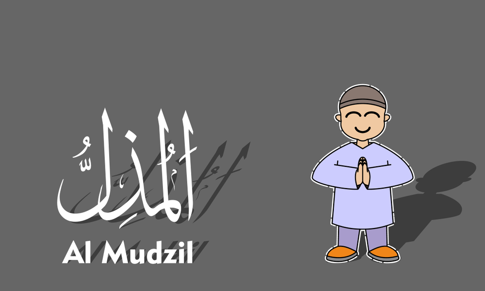 Buy al mudzil |islamic poster| |Sticker Paper Poster, 12x18 Inch Online ...