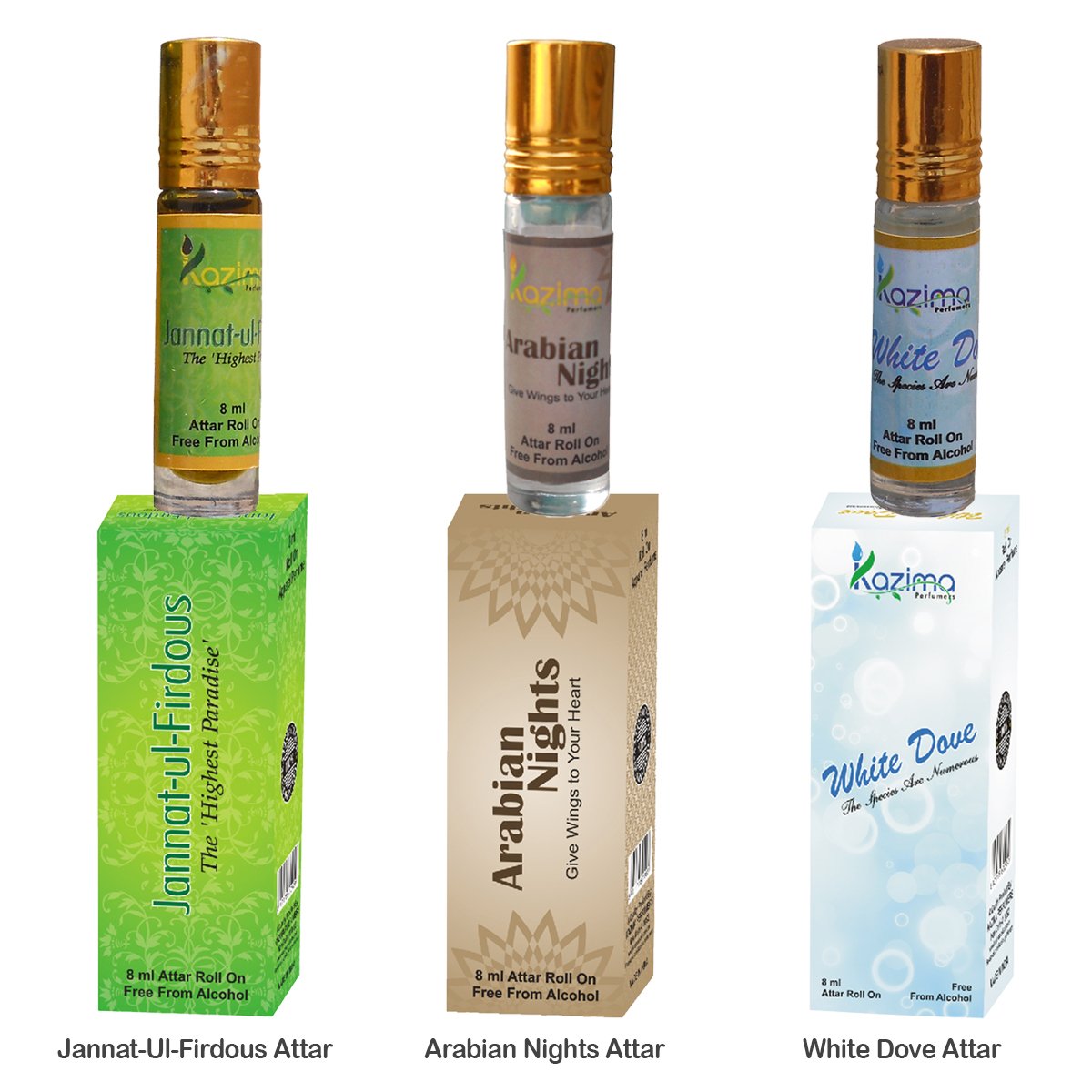 Buy KAZIMA Sensual Young Heart Attar Perfume For Unisex For Unisex ...