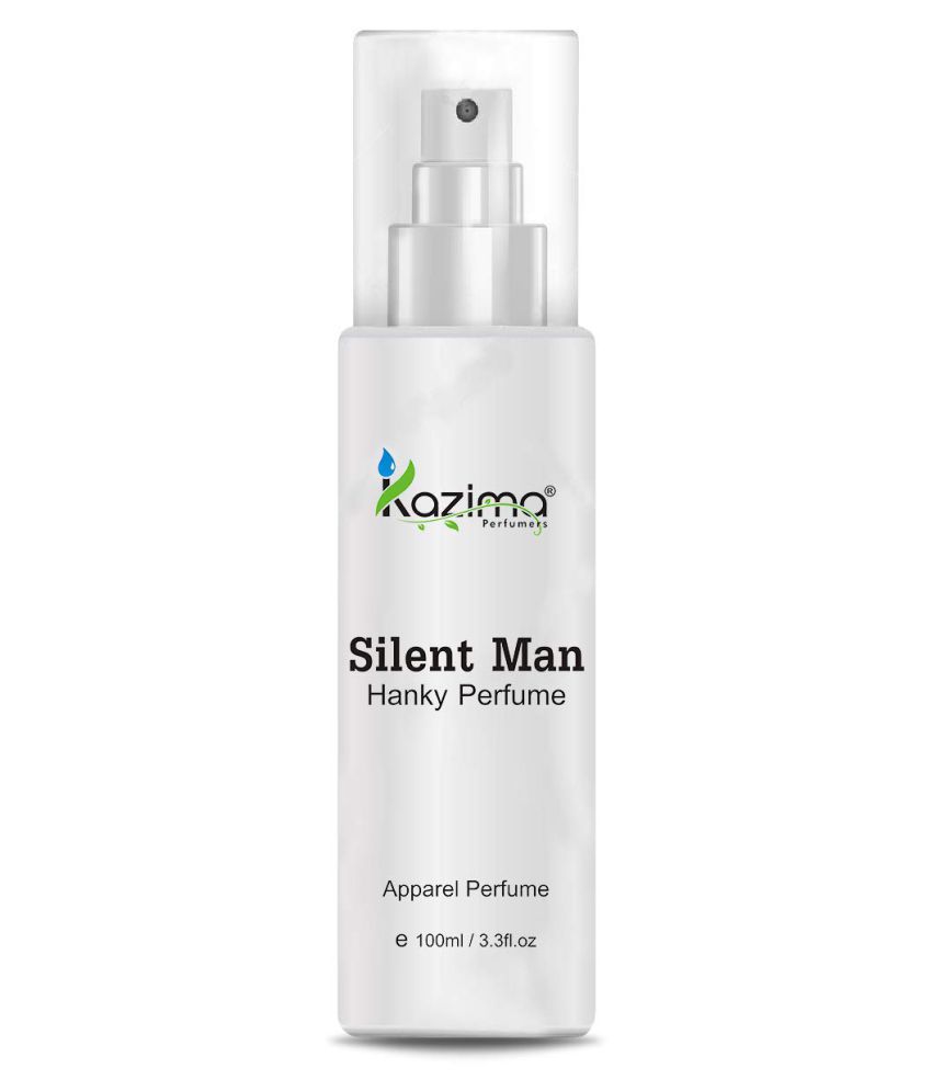 Buy KAZIMA Silent Man Hanky Spray Perfume For Men, Women 100ML - (Free ...