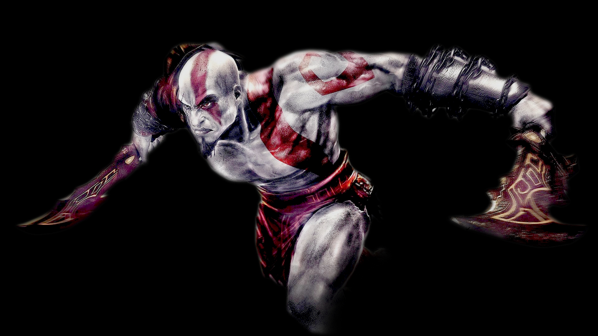 Buy God of War-kratos sticker poster|size:12x18 inch|multicolo |Sticker ...