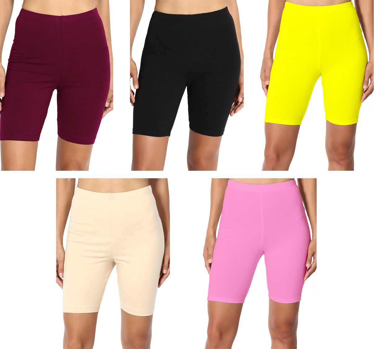 Buy Jakqo Women's Cotton Bio-Wash Shorties (Free Size, Pack of 5 ...