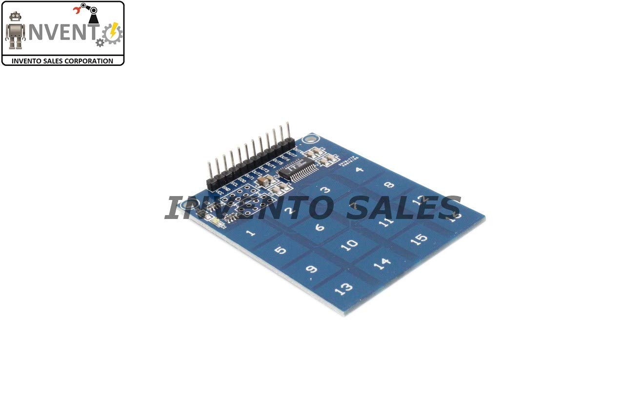 Buy INVENTO 1PCS 16 Keys TTP226 16 Channel Touch Sensor Module Keypad ...