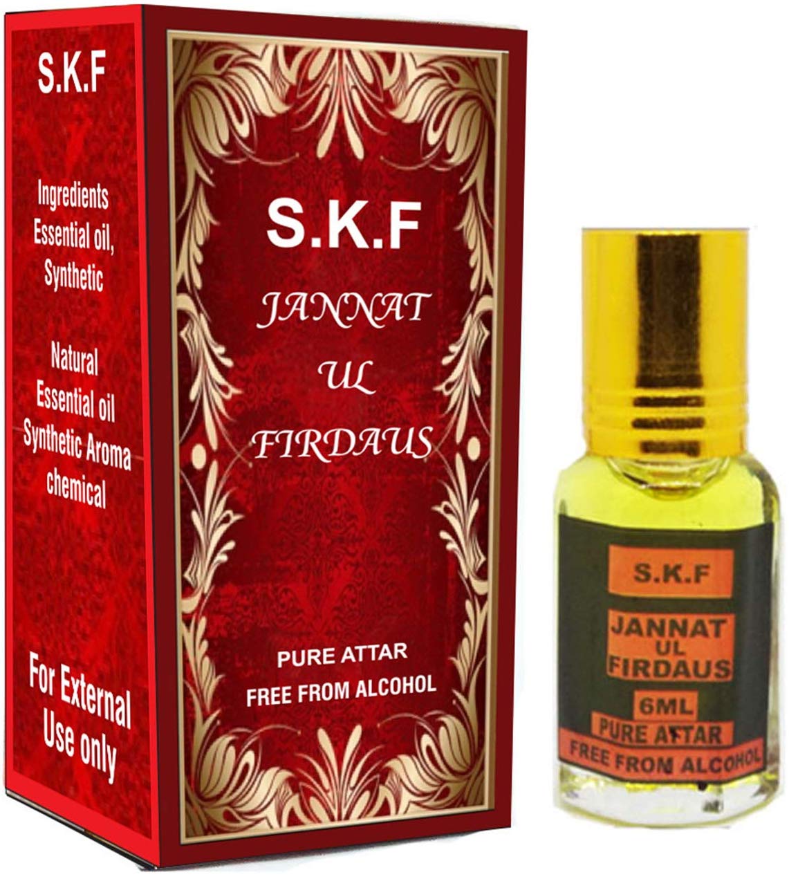 Buy S.K Fragrancess Jannat Ul Firdaus Pure Attar Concentrated Perfume ...