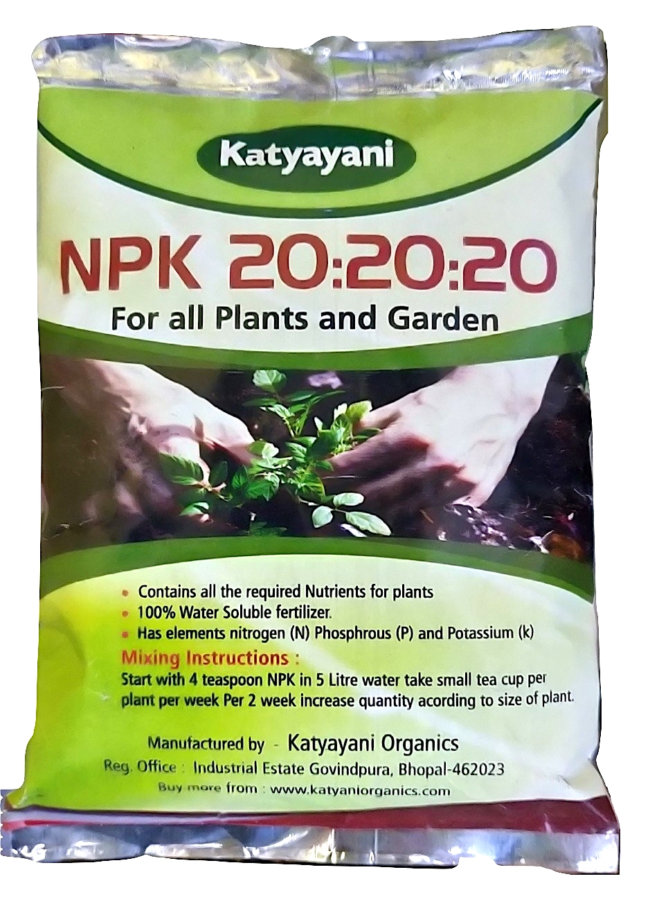 Buy Npk 20 20 20 Fertilizer For Plants With 2 Free Sample Mix