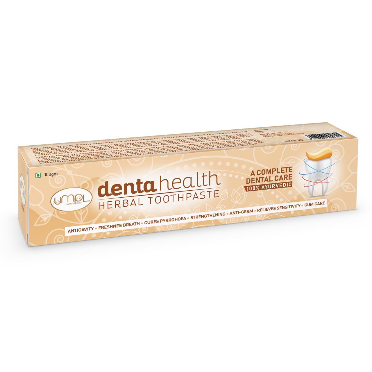 Buy Denta Health Hearbal Toothpaste Online @ ₹95 from ShopClues