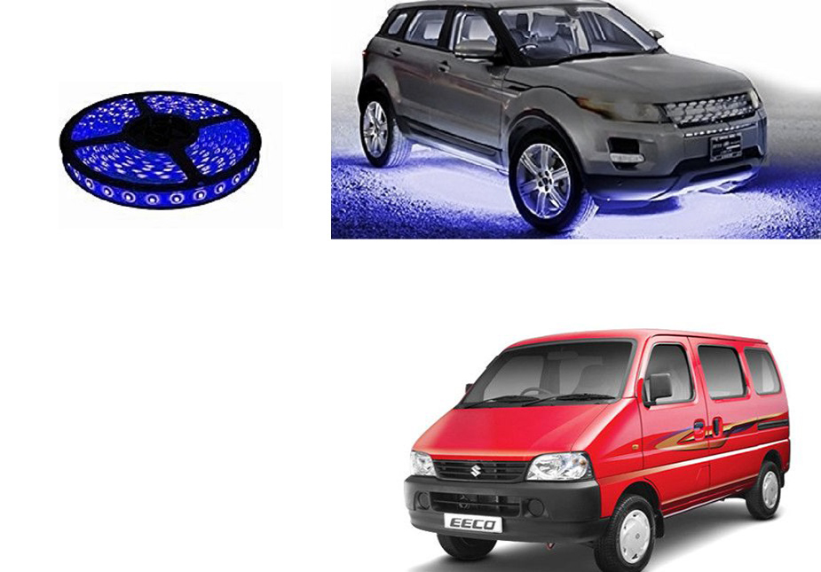 Buy Autoladders Car Underbody 5 Meters Cuttable Blue Led Roll For ...