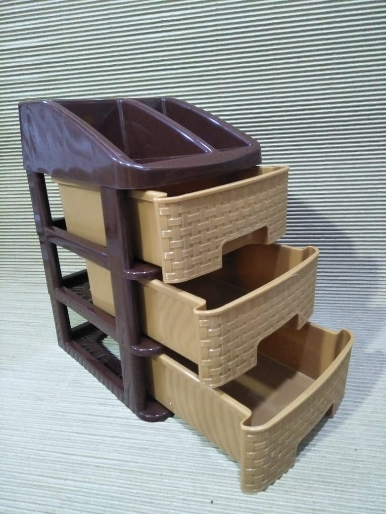 Buy Evershine Nakoda Multipurpose 3Drawer Plastic Modular Nakoda Chest ...