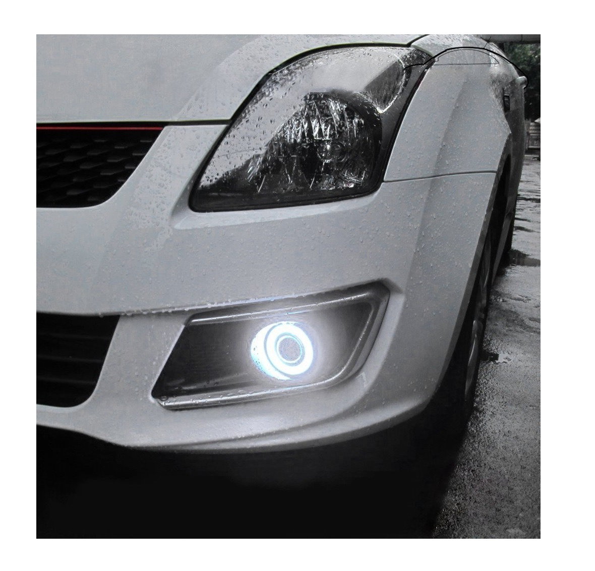 Buy Auto Addict 3.5 High Power Led Projector Fog Light Cob With White ...