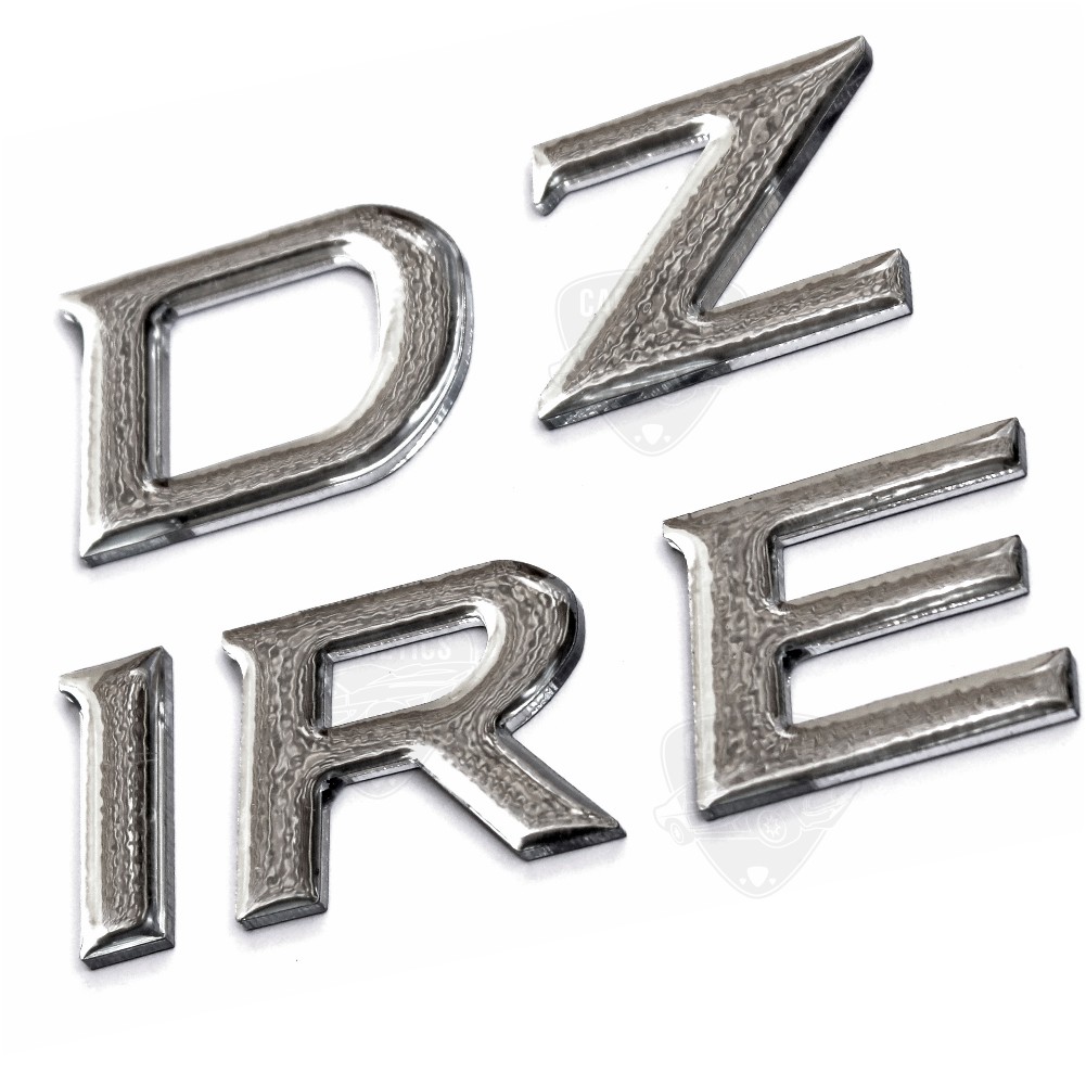Buy Carmetics Dzire 3d Letters 3d Stickers 3d Logo 3d Emblem Suzuki