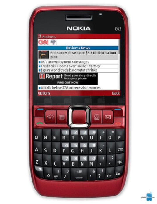 Buy (Refurbished) Nokia E63 (Single Sim, 2.3 inches Display) Excellent ...