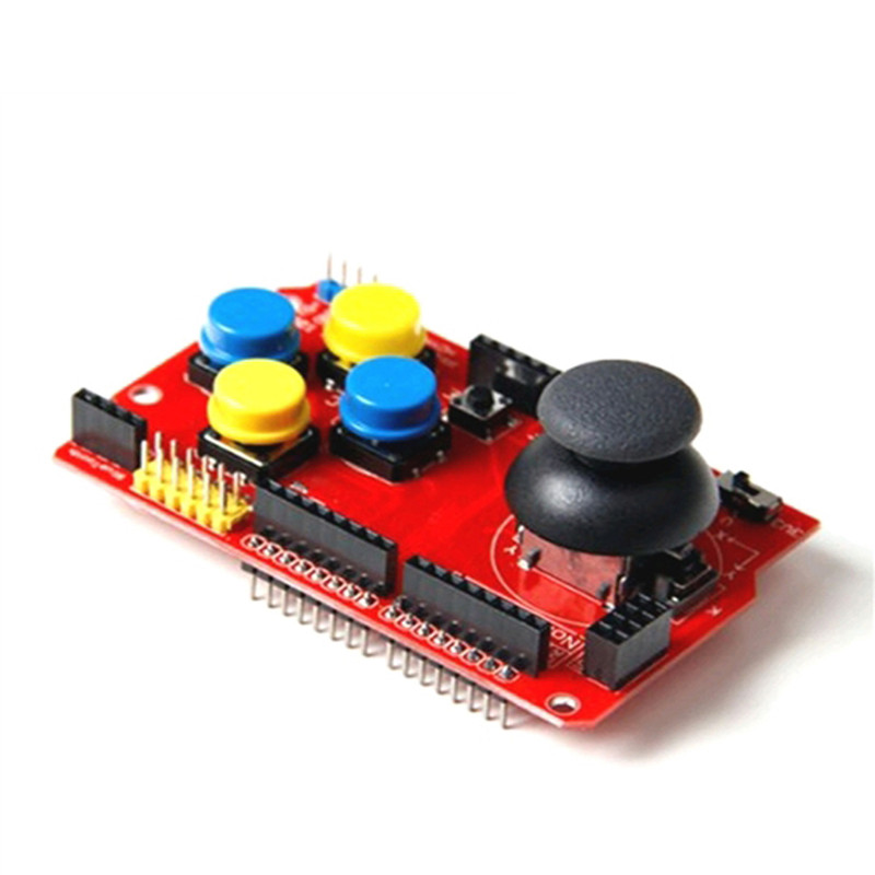 Buy Joystick Shield Game Robotics Controller Module Extension Board for Arduino Online @ ₹399 ...