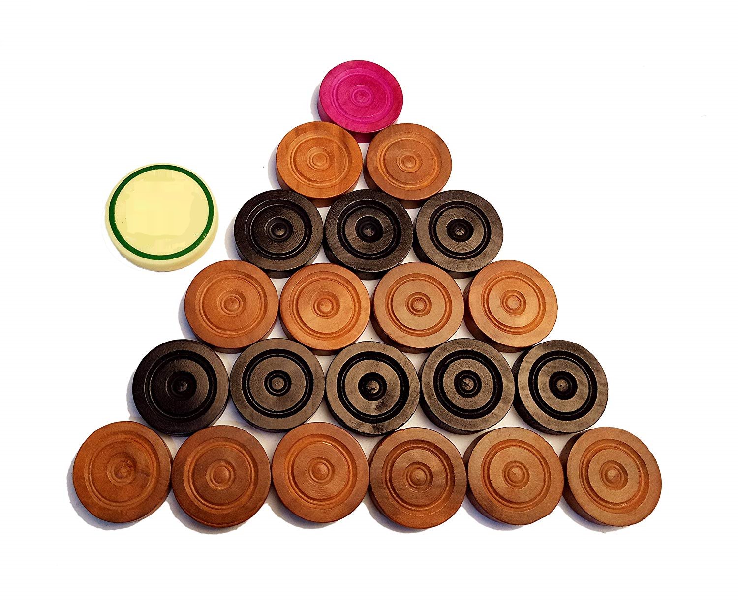 Buy Hand Crafted Carrom Men Champion Carrom Coins Online @ ₹399 from ...