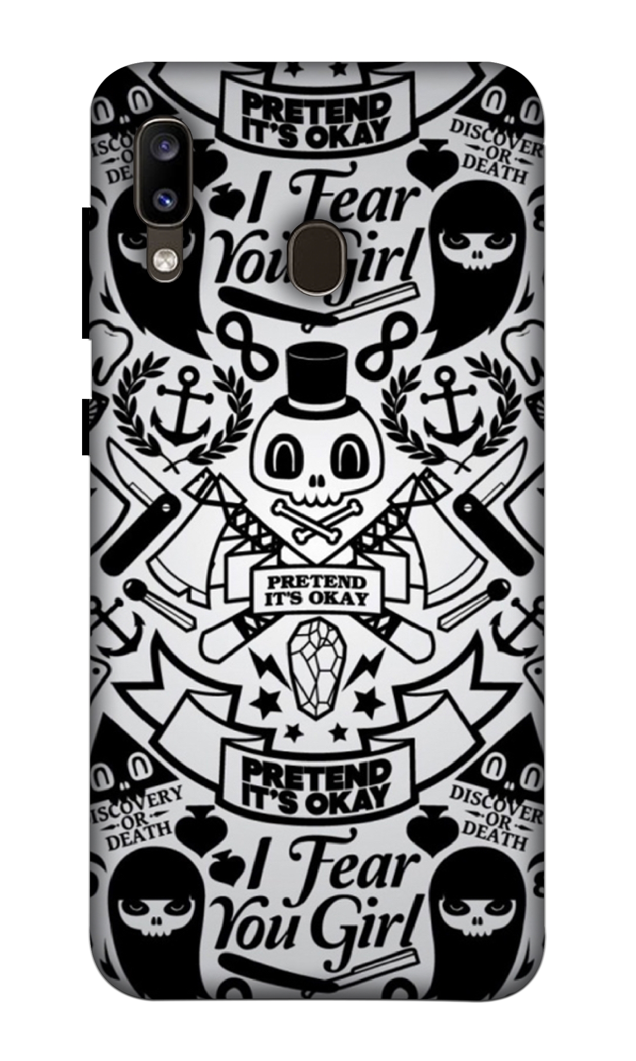 Buy Printed Hard Case/Printed Back Cover for Samsung Galaxy A20/A30 ...