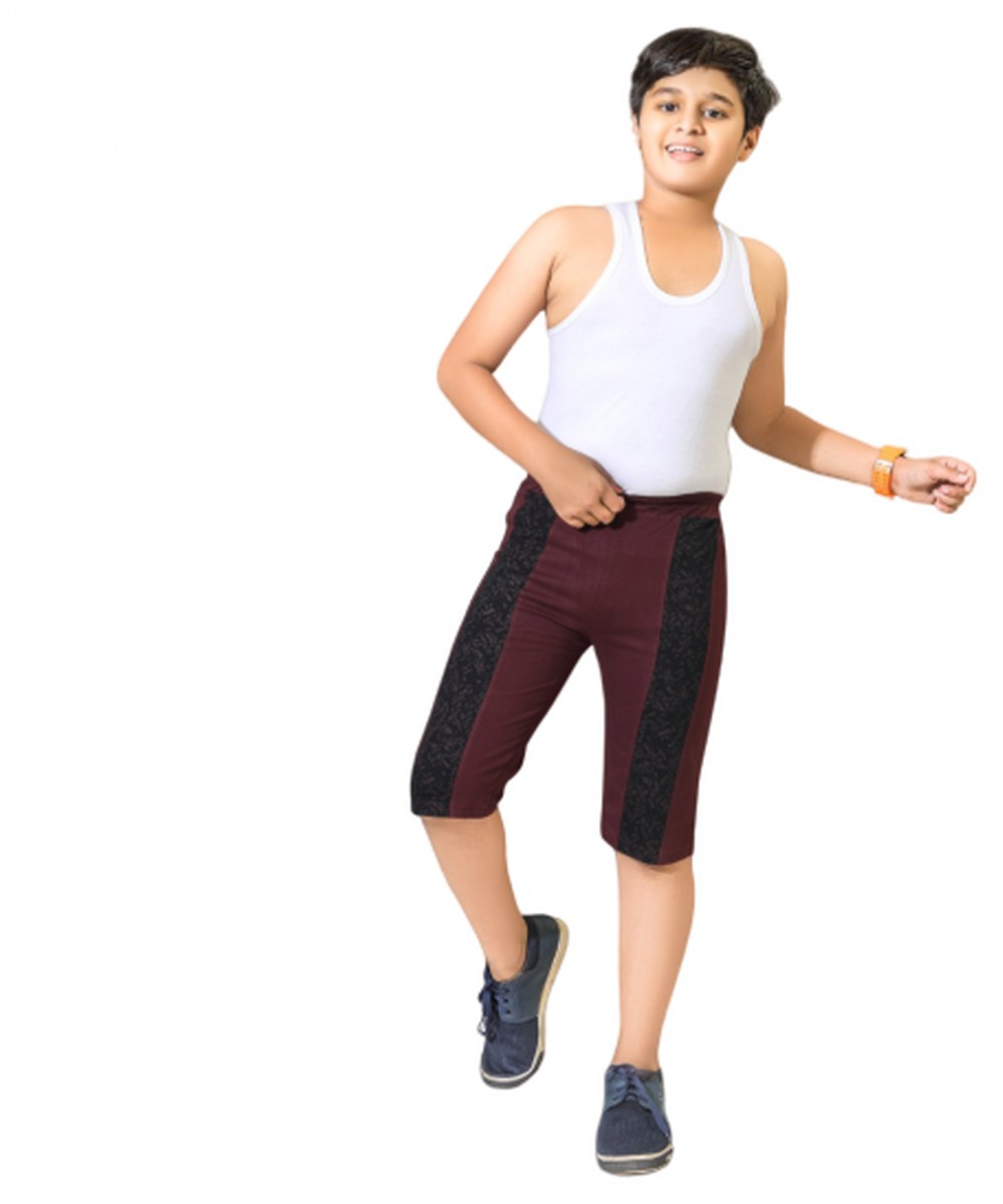 Buy Kavin's Boys Regular Fit Cotton Three-Fourth Pants - Cool Online ...