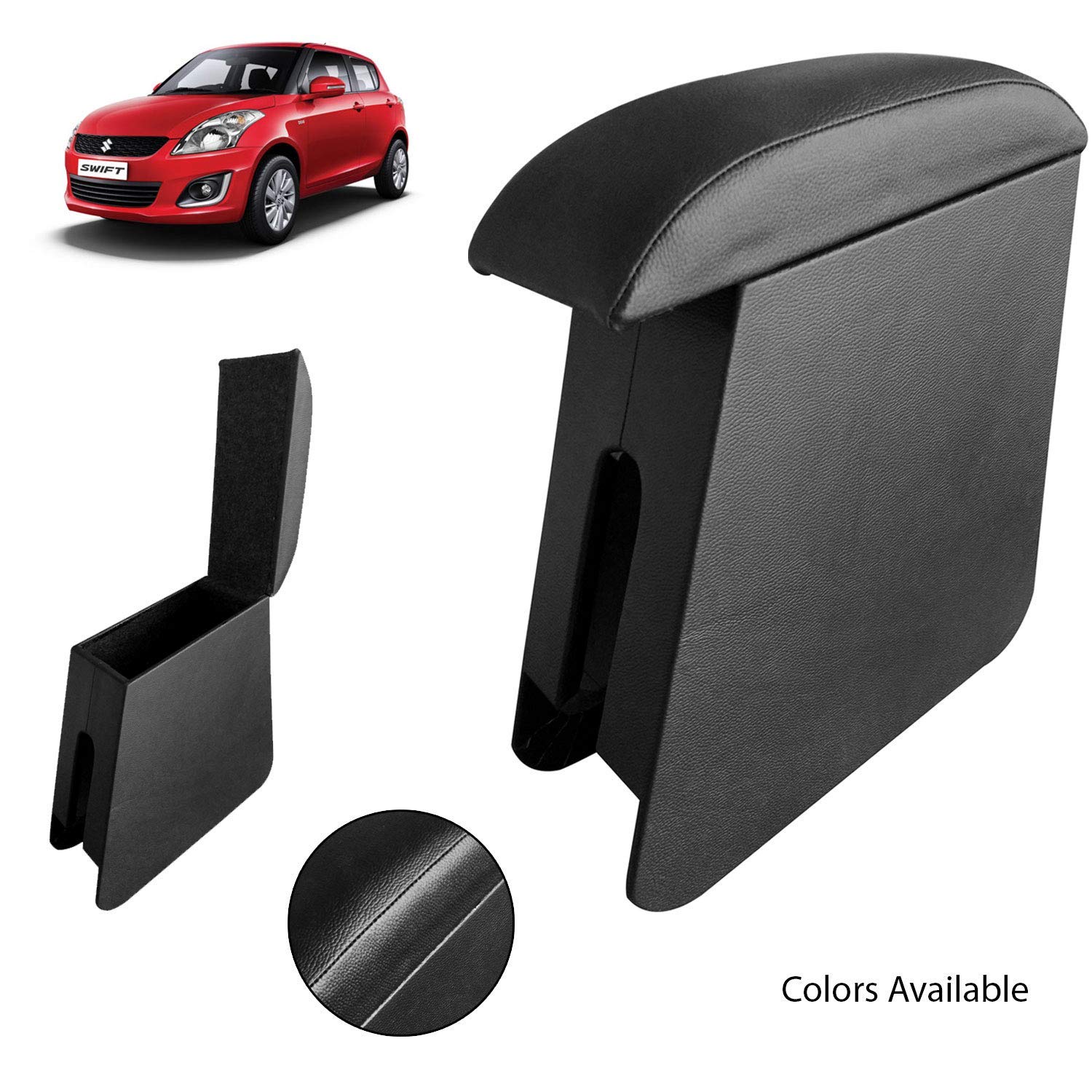 Buy guruji system Custom Fit Wooden Car Center Armrest Console for ...