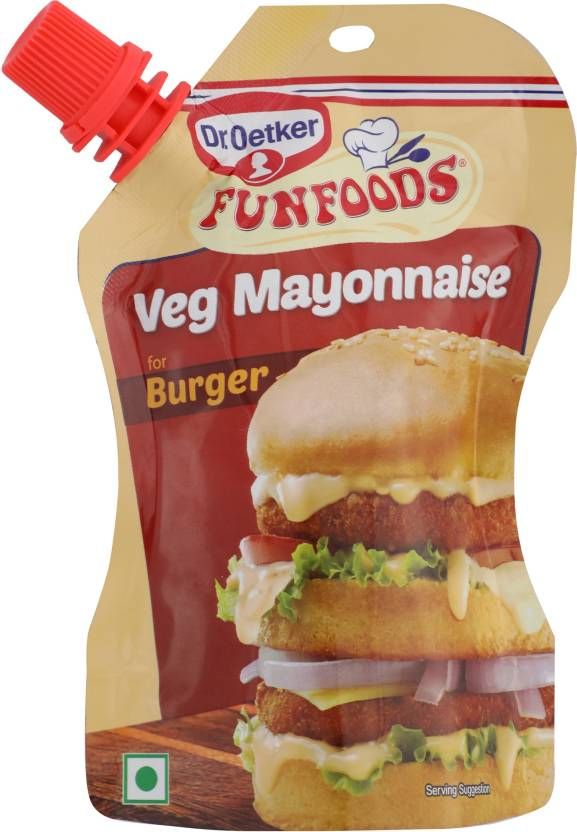 Buy Fun Foods Veg Mayonnaise Burger/Sandwich (original) 100 Gm (Pack of 2) Online @ ₹369 from ...