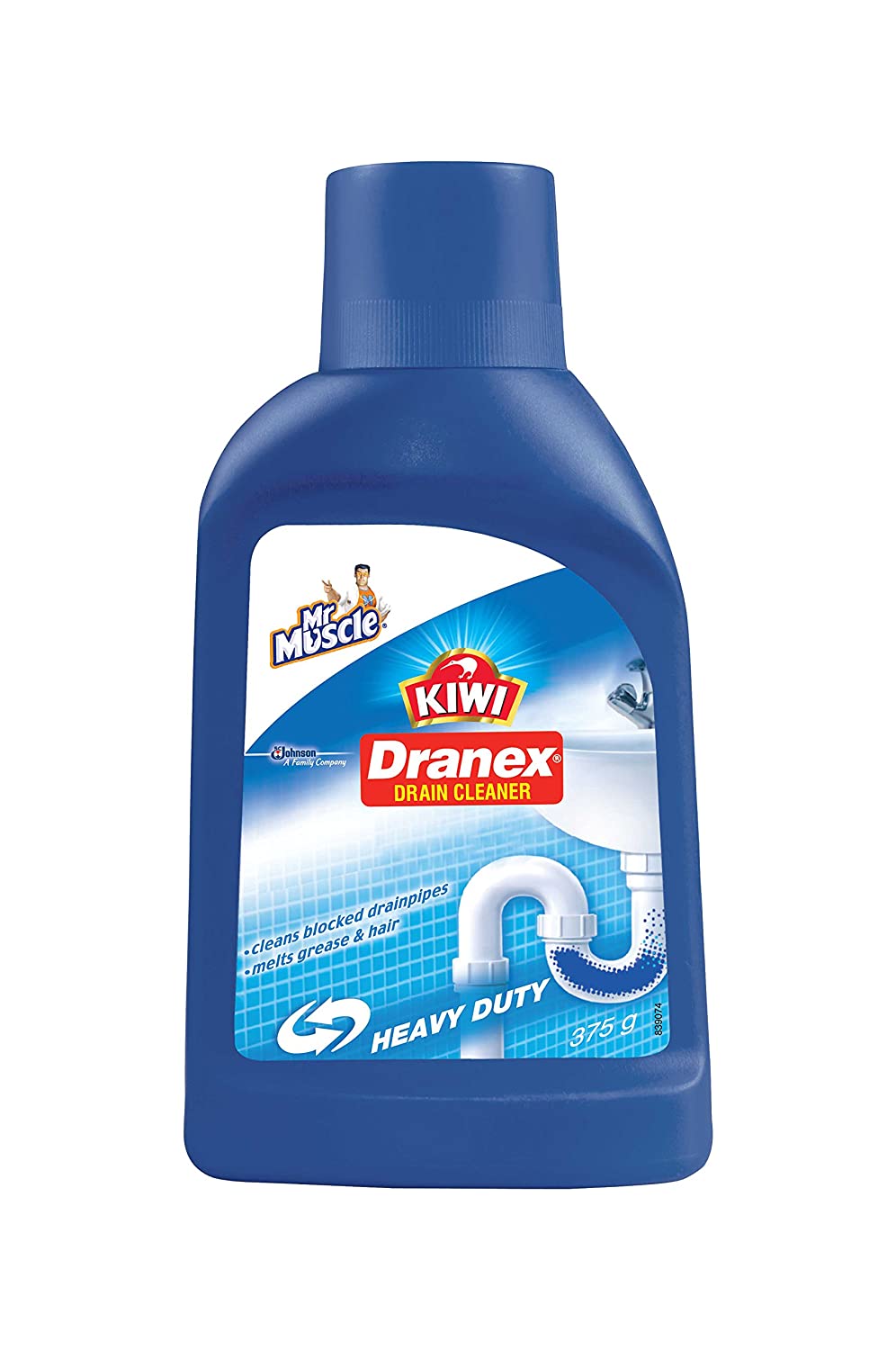 Buy Mr.Muscle Kiwi Dranex Liquid Drain Opener (375 G) Online @ ₹159 ...