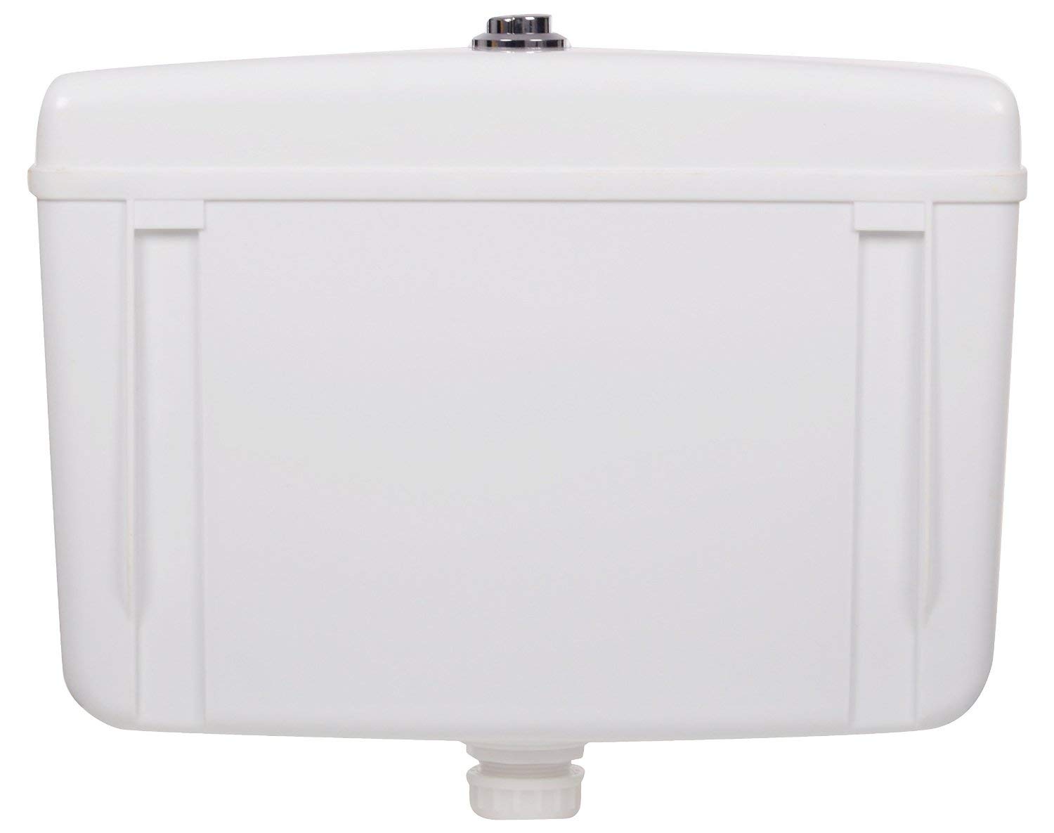 Buy SHRUTI PVC Dual Center Push Flushing Cistern White 12.Ltr With PVC ...