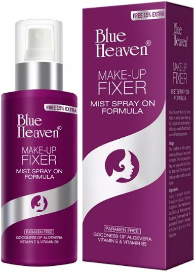 Buy Blue Heaven Makeup-fixer mist spray on formula Primer - 100 ml ...