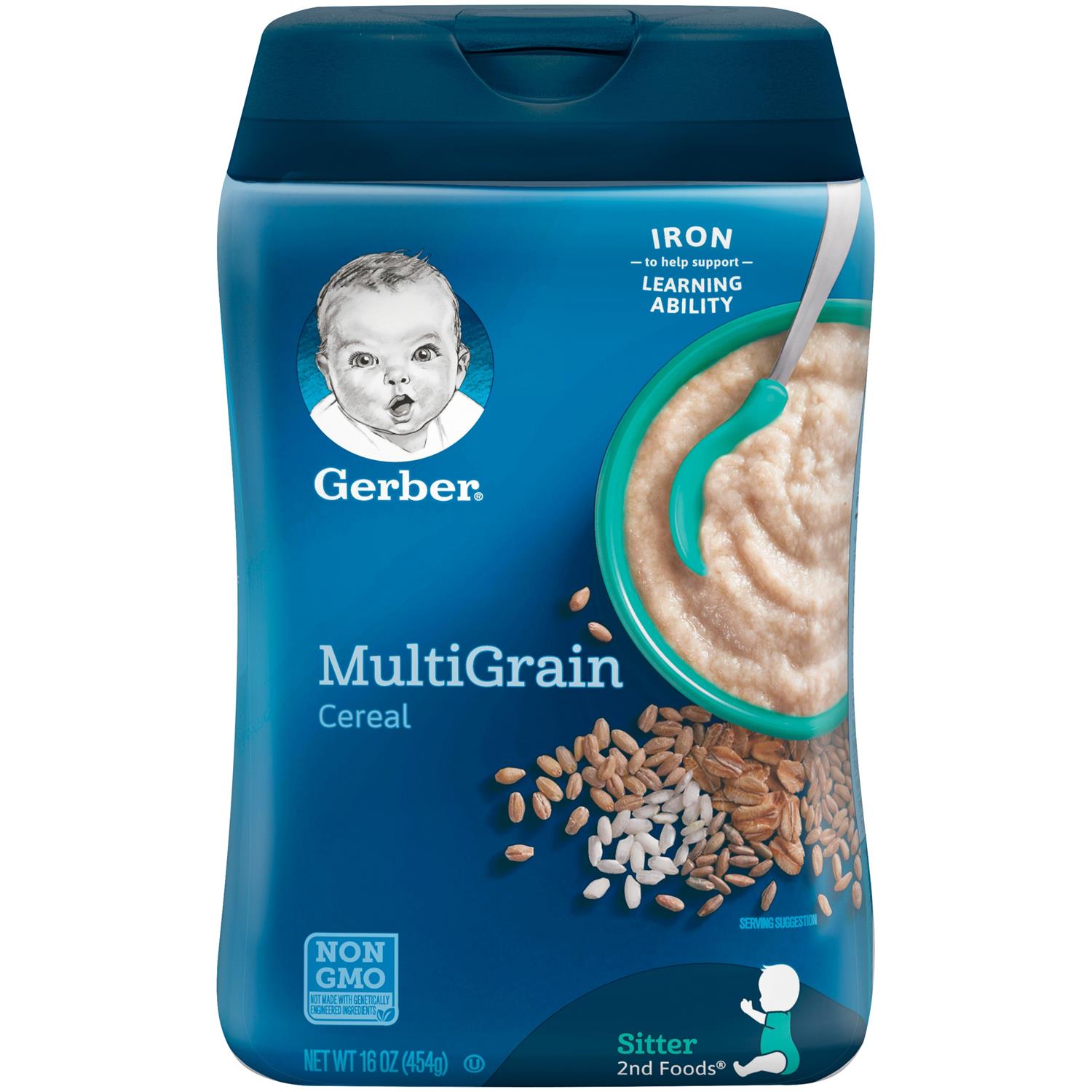 Buy Gerber Multigrain Cereal - 454g (16oz) Online @ ₹1495 from ShopClues